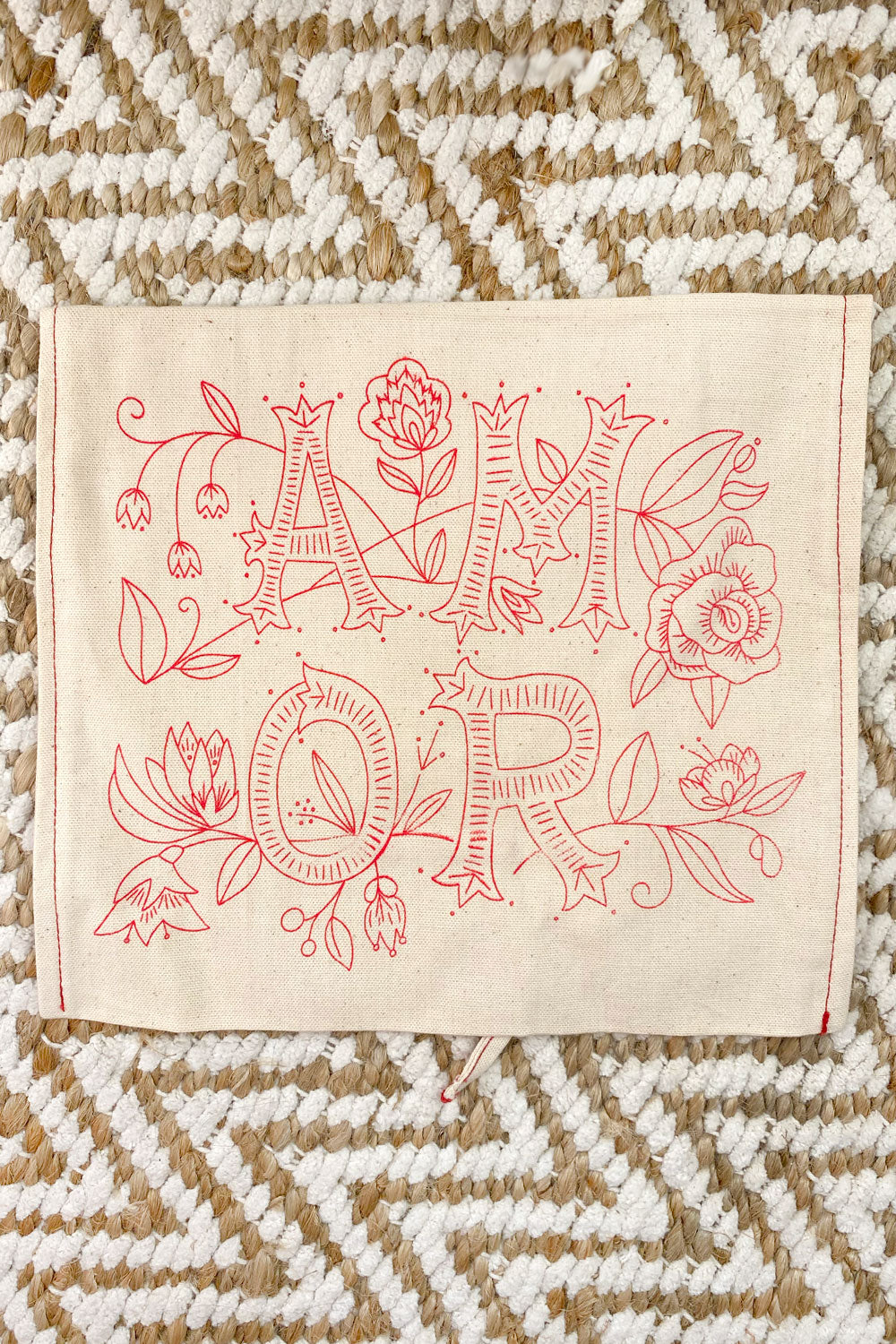 AMOR Embroidery Project Bag – Sublime Stitching