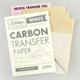 Carbon Transfer Paper for Hand Embroidery Patterns – Sublime Stitching