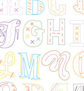 EPIC ALPHABET - 1 Theme Embroidery Patterns – Sublime Stitching