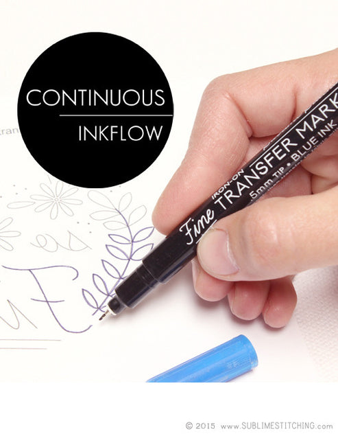 FINE TIP Iron-On Transfer Pens from Sublime Stitching