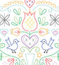 Double Dutch - PDF Embroidery Pattern by Sublime Stitching