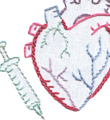 VITAL ORGANS Iron-on Embroidery Patterns – Sublime Stitching